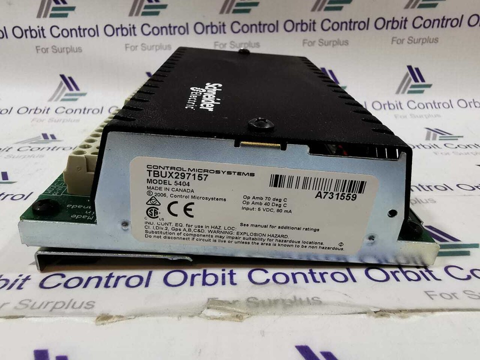 SCHNEIDER ELECTRIC TBUX297157 CONTROL MICROSYSTEMS | eBay