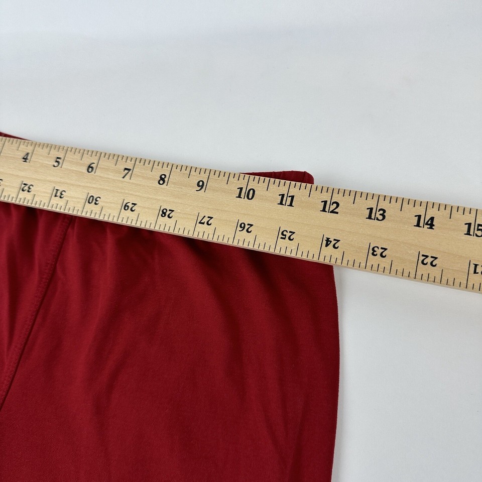 Lildy Leggings Womens Small-Large Red Super Soft Leggings | eBay