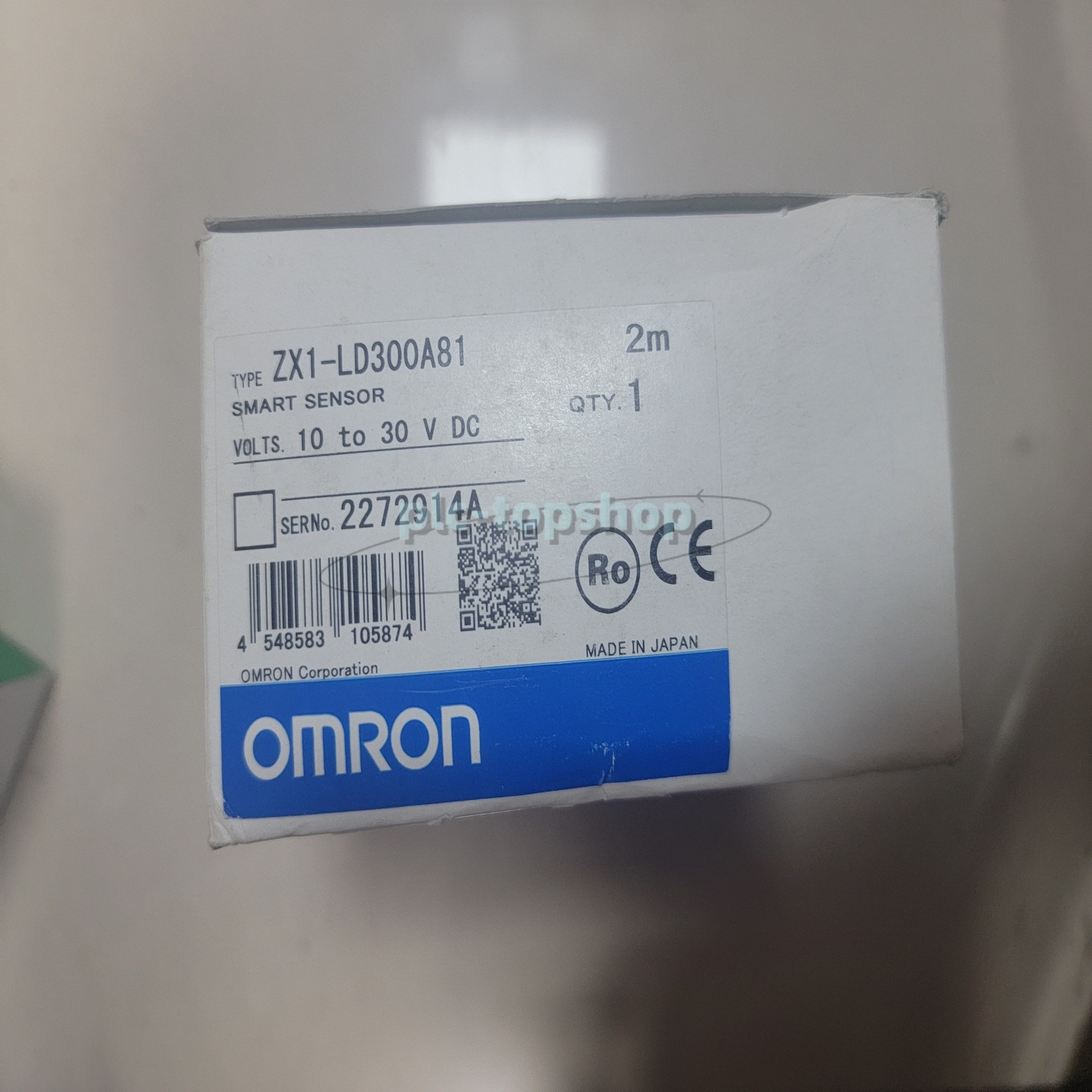ZX1-LD300A81 Omron smart sensor ZX1-LD300A81 2M for sale online | eBay
