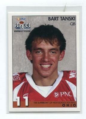 BART TANSKI 2008 Big 33 High School card BOWLING GREEN QB | eBay