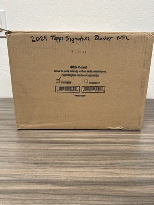 2024 Topps Signature Class Football Blaster 40-Box Case Factory Sealed ...