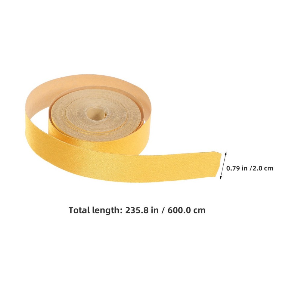 2 Rolls Self-Adhesive Cloth Lamp Shade Edging Tape for DIY Home Decor ...