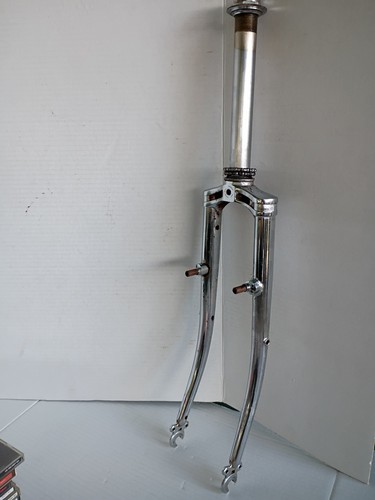 Chrome Biplane Fork Mongoose 1" Threaded Vintage 1980s MTB ATB Klunker ...
