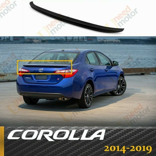 For 2014-2019 Toyota Corolla OE Style Rear Trunk Wing Spoiler Primed ...