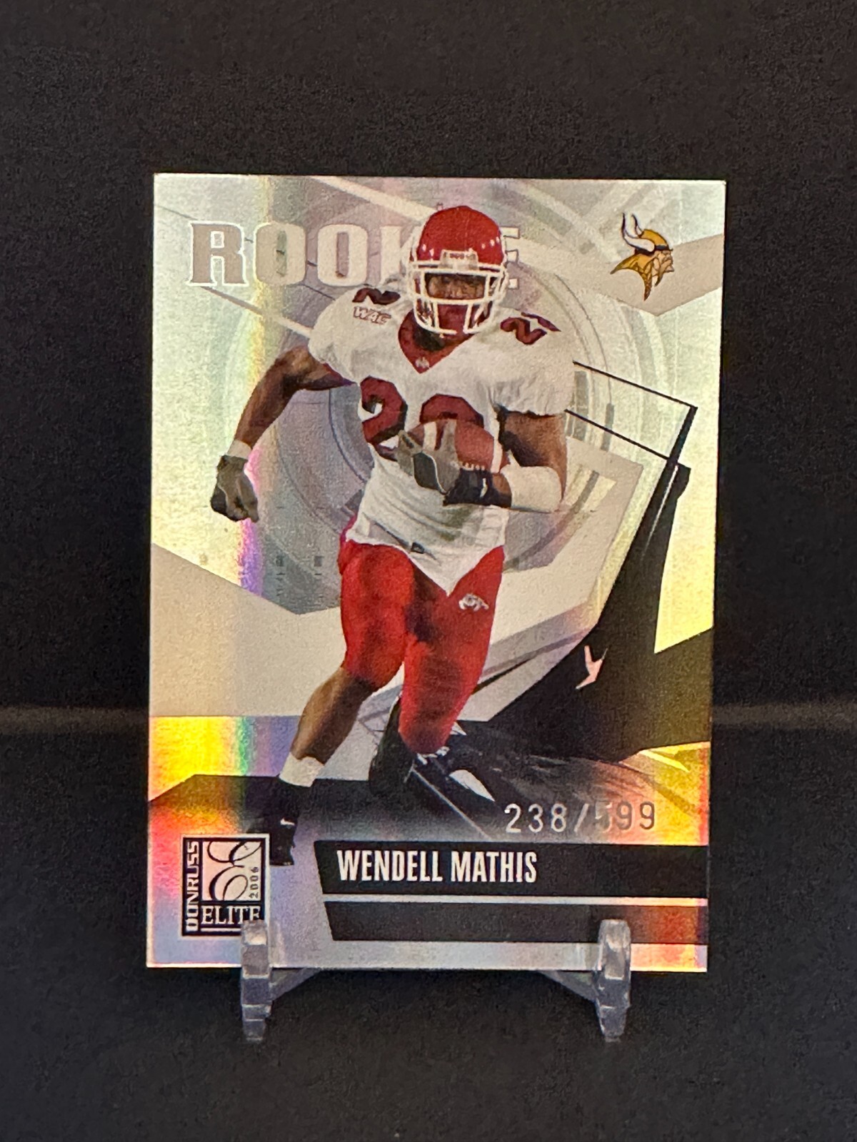 2006 Elite Football Wendell Mathis Rookie RC Card #223 #238/599 | eBay