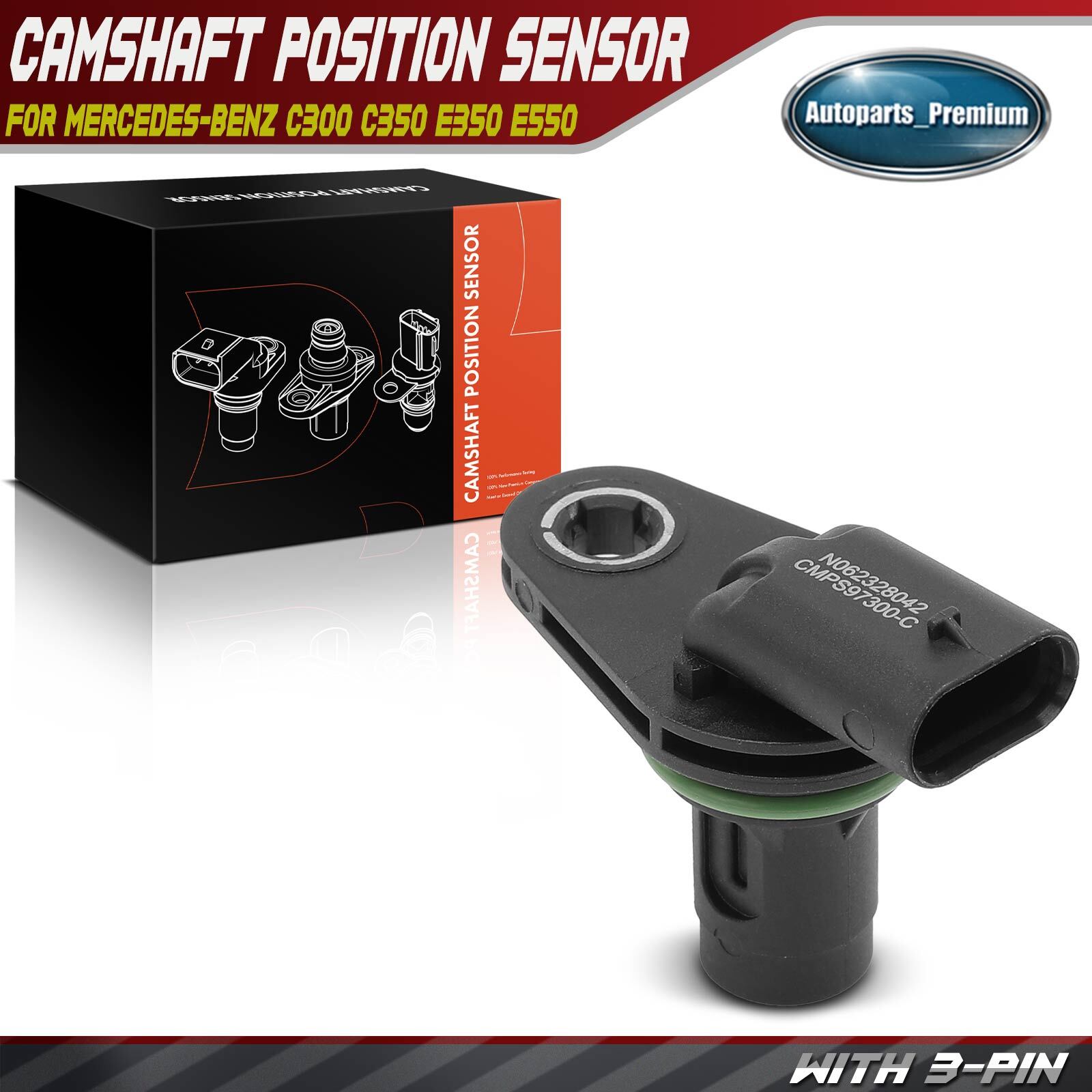 Engine Camshaft Position Sensor for Mercedes-Benz W204 W205 C300 C350 ...