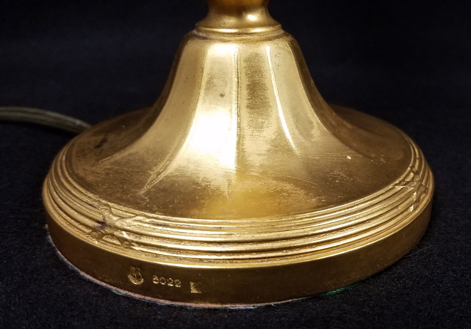 Antique French Gold Gilt BOUILLOTTE Lamp with Hallmarks | eBay