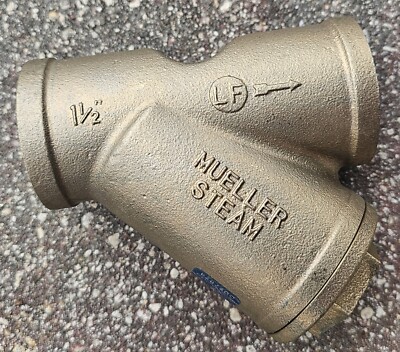 Mueller Steam Specialty Wye Strainer Bronze Thread Mesh 1-1/2" LF351 | eBay