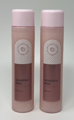 2 NEW BATH & BODY WORKS SENSITIVE SKIN COLLOIDAL OATMEAL BUBBLE BATH 10 ...