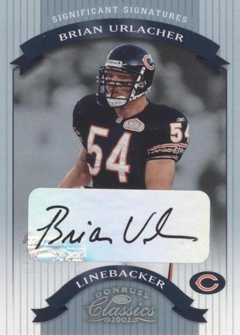 2002 Donruss Classics - Brian Urlacher #10 Significant Signatures /224 ...