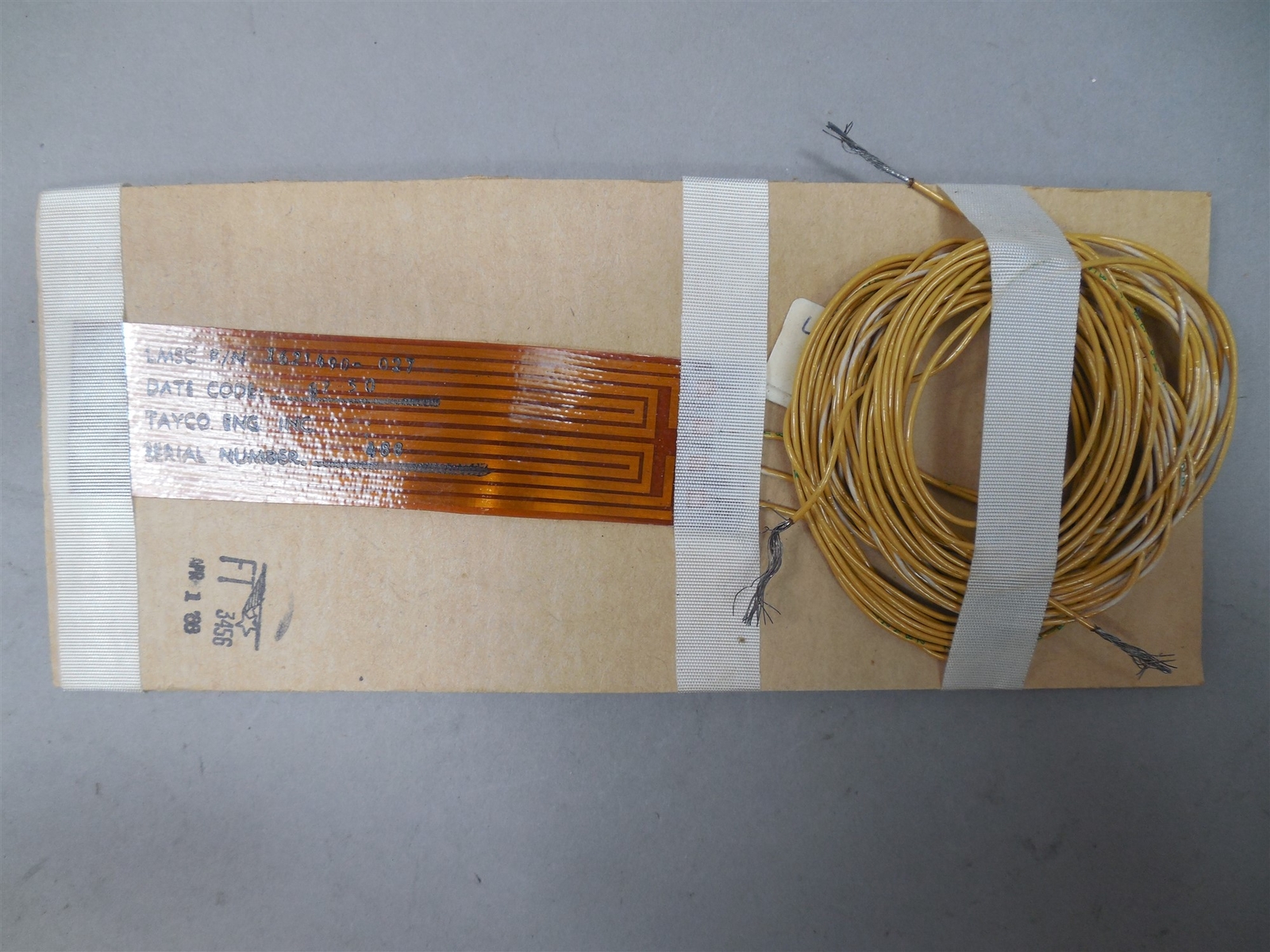 (3) Tayco 1621490-027 Flexible Polyimide Circuit Heaters 3-1/2" x 1 ...
