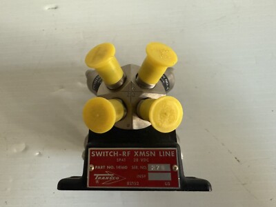 Transco 14160 SP4T RF Switch TNC Transfer Switch 28VDC XMSN Line NOS | eBay