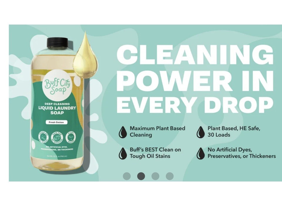 Buff City Soaps. Liquid Laundry Soap. Cocoloco | eBay