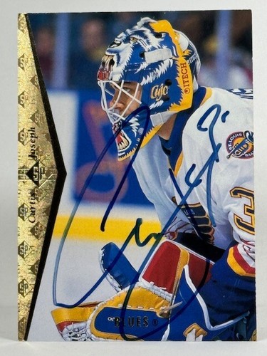 Curtis Joseph St. Louis Blues Autographed 1994-95 Upper Deck SP #102 | eBay