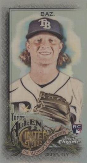 2022 Topps Allen & Ginter Chrome - Shane Baz #7 Mini (RC) for sale ...