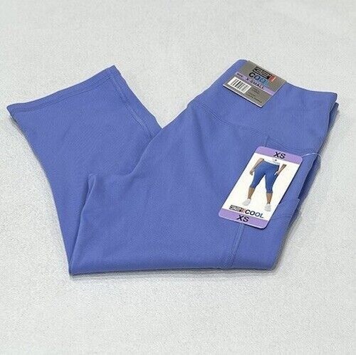 32 Degrees Cool Women's Soft Active Capri Legging Pants, Lolite Purple ...