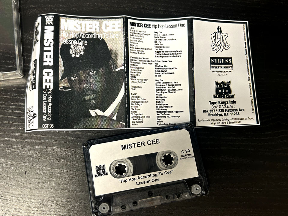DJ MISTER CEE HIP HOP ACCORDING TO CEE LESSON 1 TAPE KINGZ NYC MIXTAPE ...
