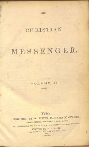 The Christian Messenger Vols. IV and V | eBay