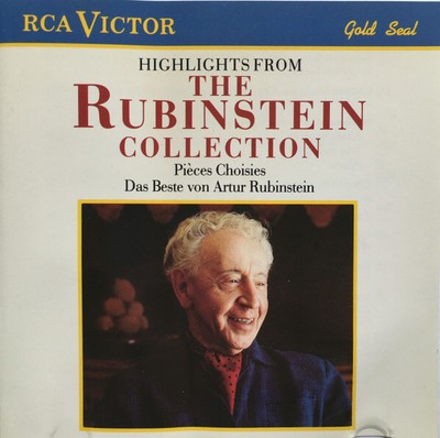 Highlights From The Rubinstein Collection, Arthur Rubinstein | eBay