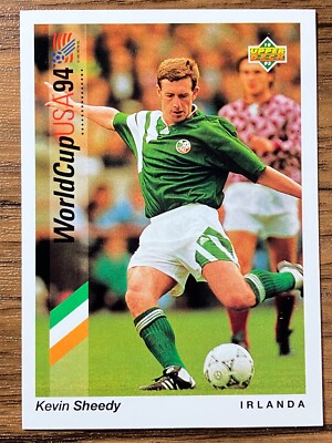 Upper Deck 1993 World Cup USA Soccer Card #111 Kevin Sheedy Ireland | eBay