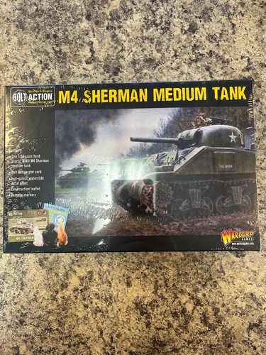 M4 Sherman Medium Tank American US Army Bolt Action WWII Warlord New ...