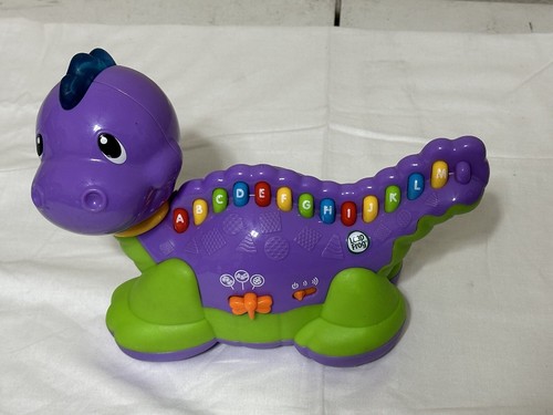 Leap Frog LETTERSAURUS Learning Dinosaur Leapfrog Purple ABCs Small ...