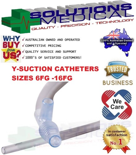 Suction Catheter 6fg To 16fg X 43cm Y Type Y-suction Catheters Airway ...