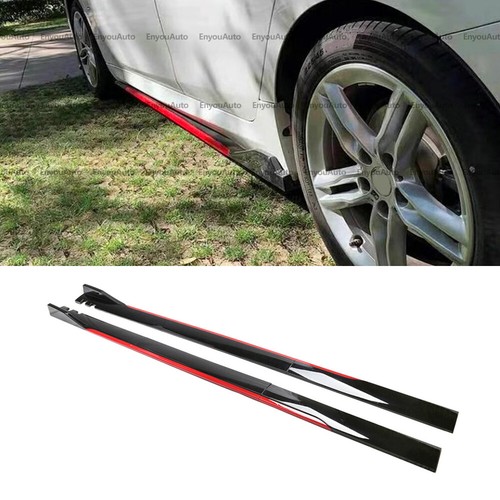 For Lexus LS460 LS500 86" Side Skirt Extension Rocker Panel Splitter ...