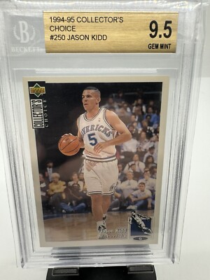 1994-95 UPPER DECK CC JASON KIDD ROOKIE CARD BGS 9.5🔥🔥 | eBay