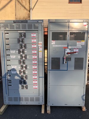 GE 4000A SWITCHGEAR MAIN GFI 480/277v SWITCHBOARD 208/120v 240v 3200 ...