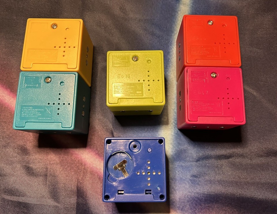 Cube World Radica Blocks (6) Working Series 1&2 Dodger,Whip,Mic,Hans ...