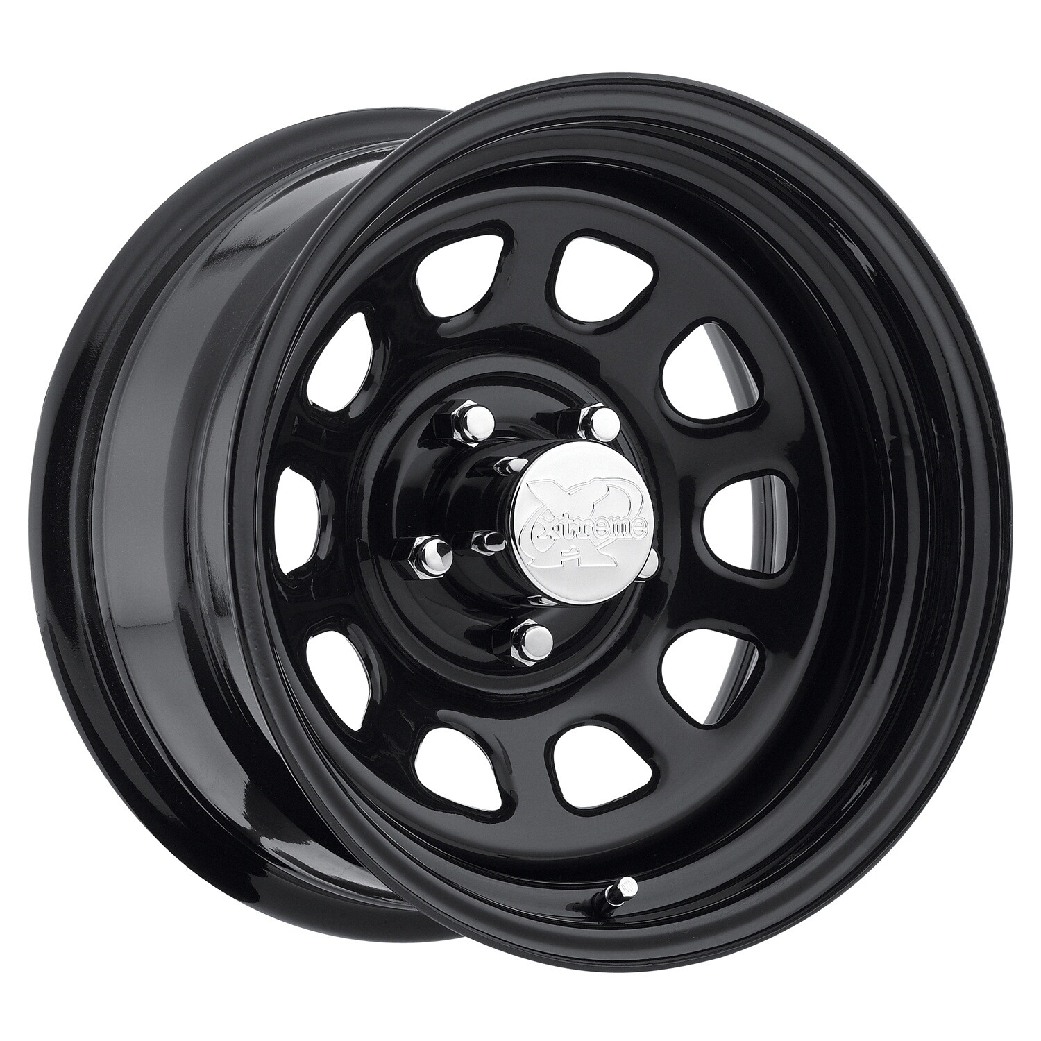 Pro Comp 51-5862 Wheel 15x8 Rock Crawler Black 5x4.75 Bolt with 4.5 ...