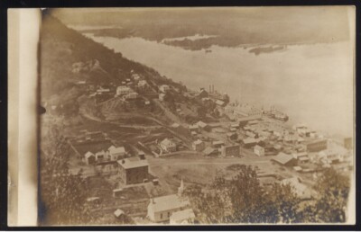 READS LANDING MN Minnesota c1910 RP Birdseye Town View | eBay