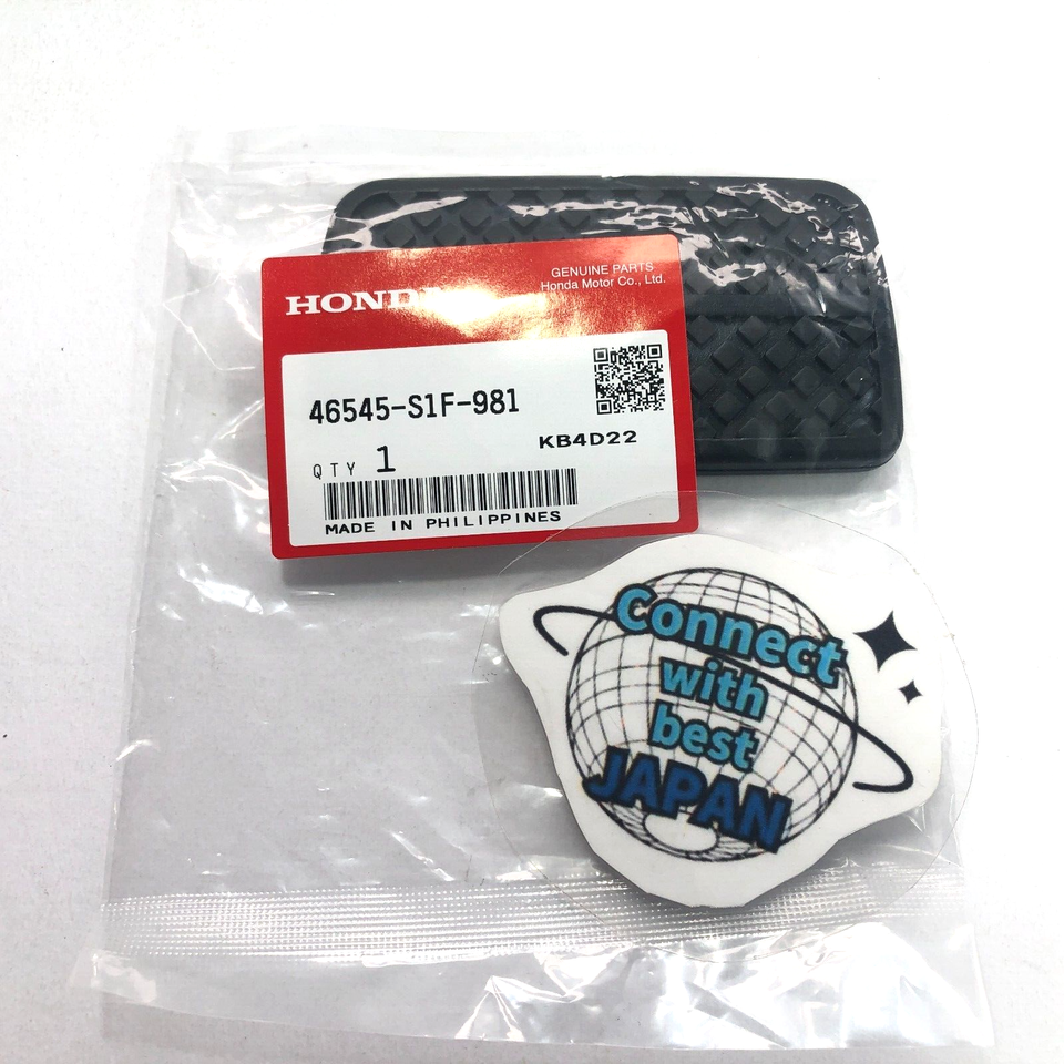 HONDA GENUINE INSIGHT FIT AUTOMATIC BRAKE BLACK PEDAL PAD 46545 - S1F ...