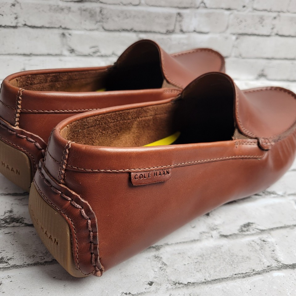 Cole Haan Grand 360 Venetian Driving Leather Loafers Men's Shoes Size ...