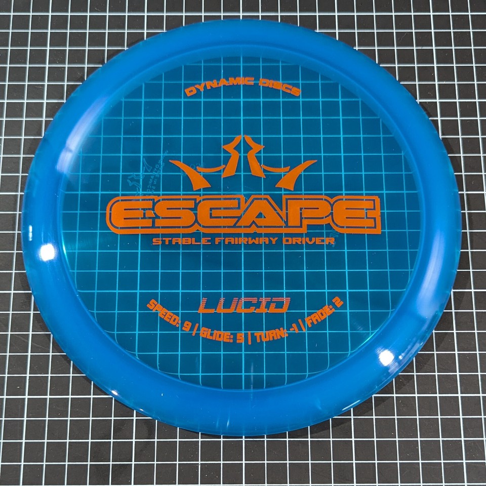 Dynamic Discs Lucid Escape Fairway Driver (Pick Your Disc) Bomber Discs ...