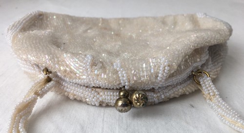 Vintage Richere Bag by Walborg Japan Hand Beaded Sequin Evening Purse ...