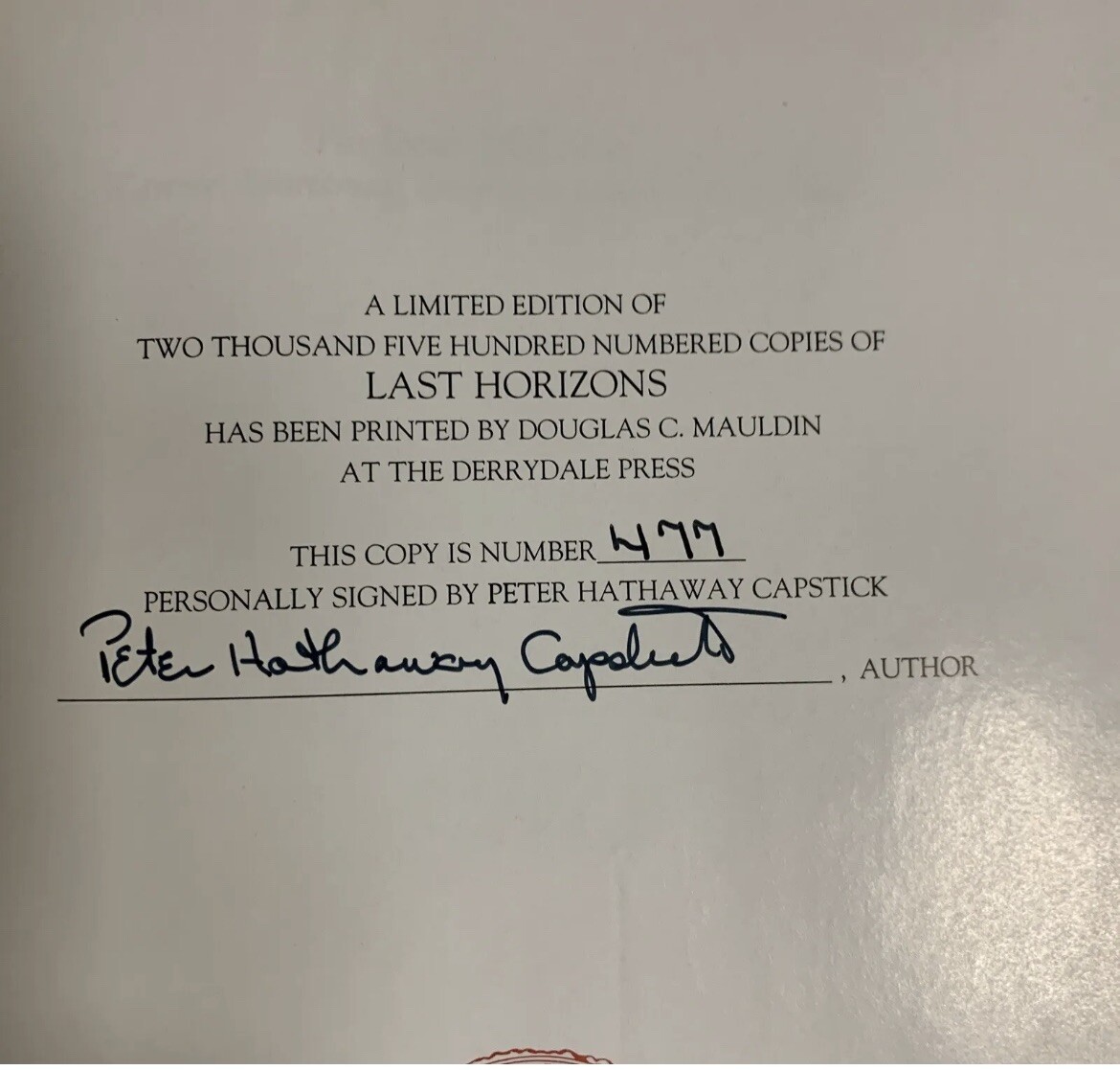 SIGNED Peter Capstick Game Hunting Africa African Hunters Buffalo Lions ...