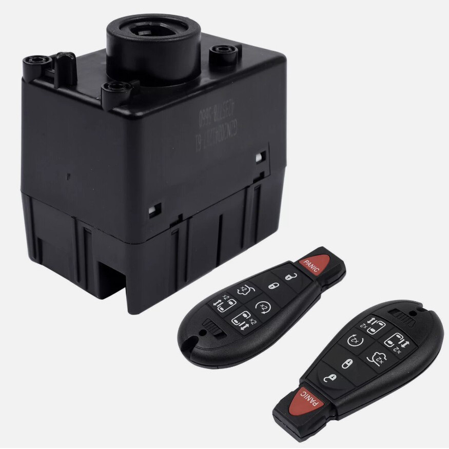 Wireless Ignition Module w/ Remote Key For 2011-2012 Ram 1500 2500 3500 ...