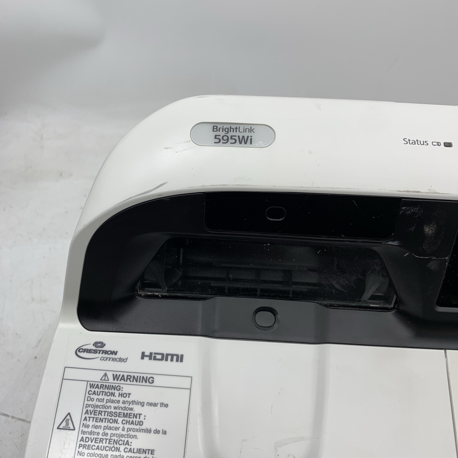 Epson Brightlink 595Wi WXGA 3LCD Projector 3300 Lumens 1845 Lamp Hours ...