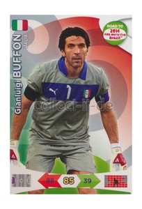 Panini Adrenalyn Road World Cup Brazil 118-Gianluigi Buffon-Base Card ...