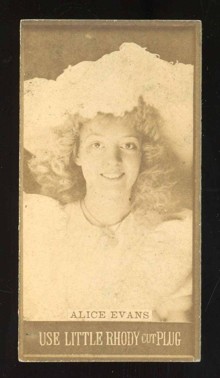 1886 N660 Geo. Young & Bros. Little Rhody Cut Plug Actresses #265 Alice ...