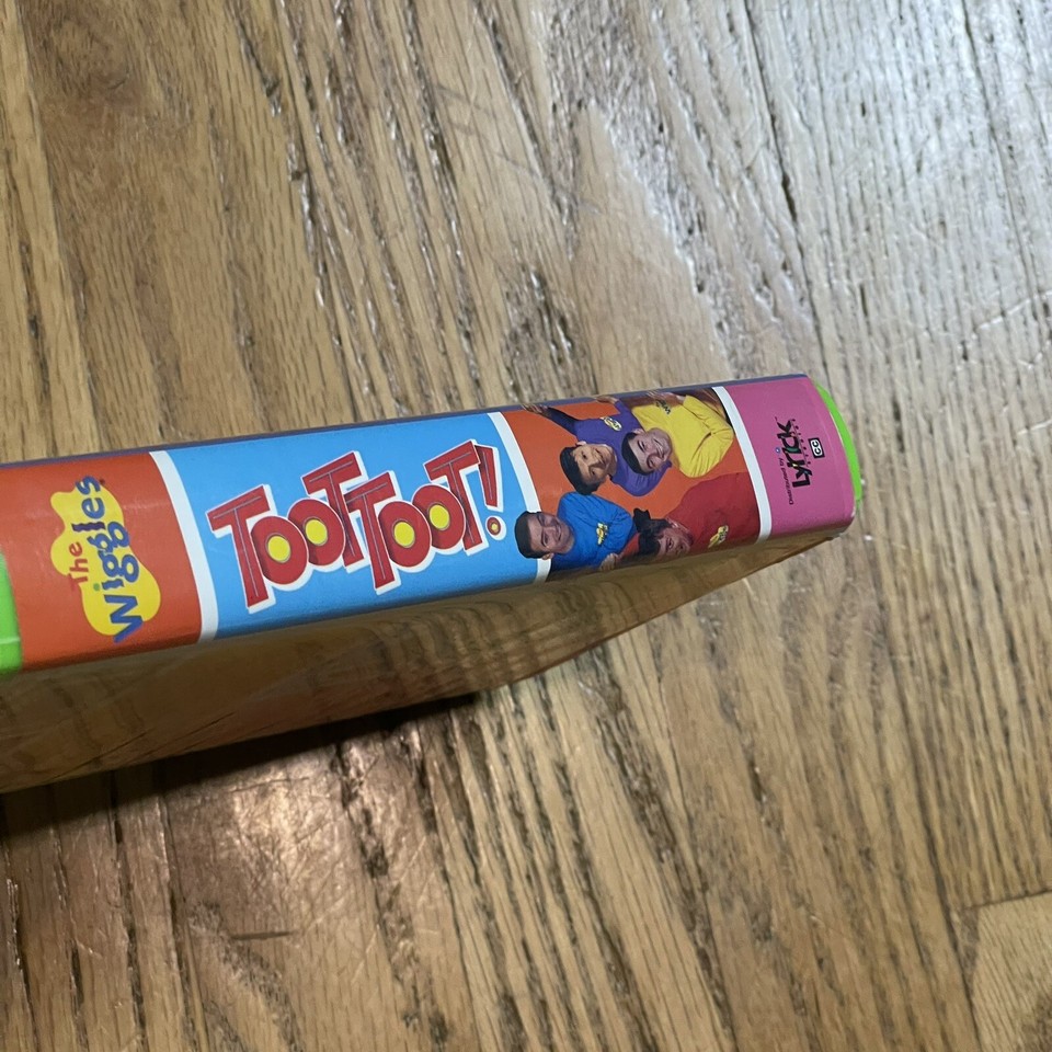 The Wiggles: Toot Toot VHS Video Movie Original Cast 18 Songs Greg ...