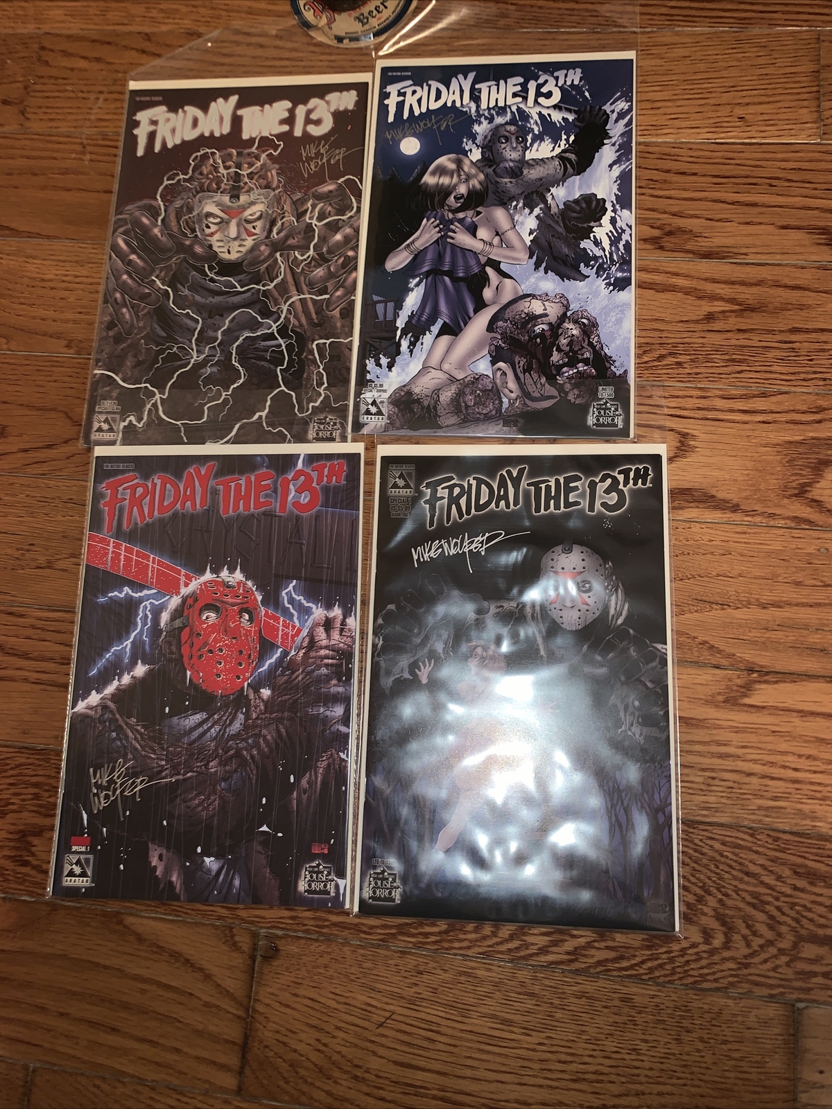 Avatar comics Friday the 13th special 1 Signed Mike Wolfer | eBay