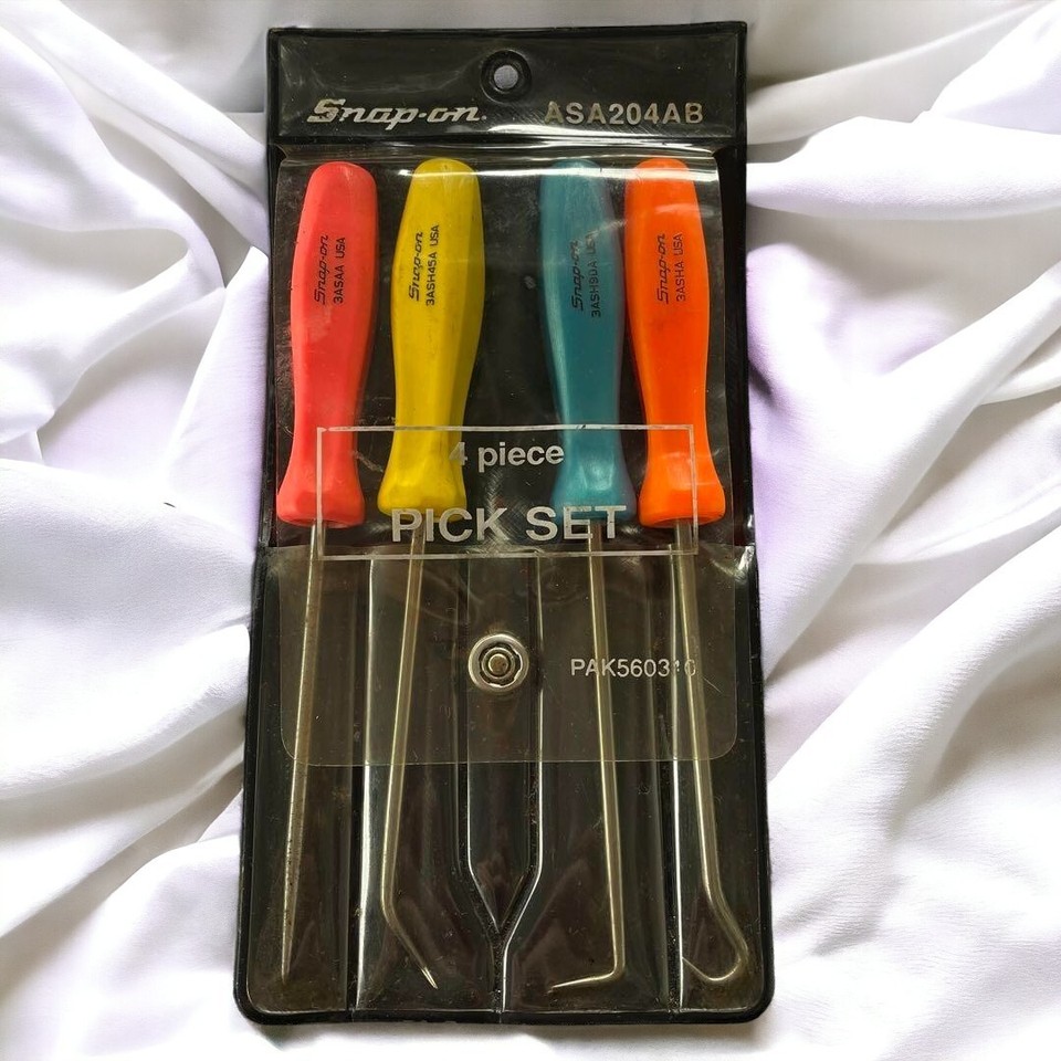 Snap-on Pick Tool set Old Logo 4 color rare USED JP | eBay