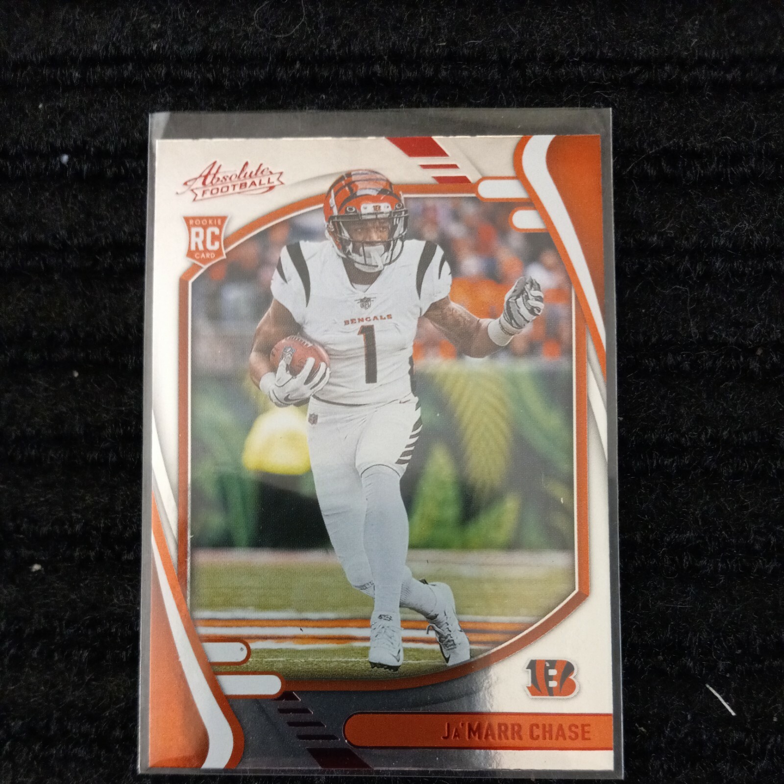 2021 Absolute Football red sp Jamarr Chase Rookie Card #105 Cincinnati ...