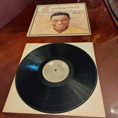 Nat King Cole - Unforgettable - Original Vinyl Record Album by Capitol ...