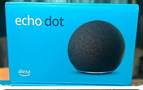 Amazon Echo Dot 5th Generation Black In Color Brand New Unopened Box | eBay