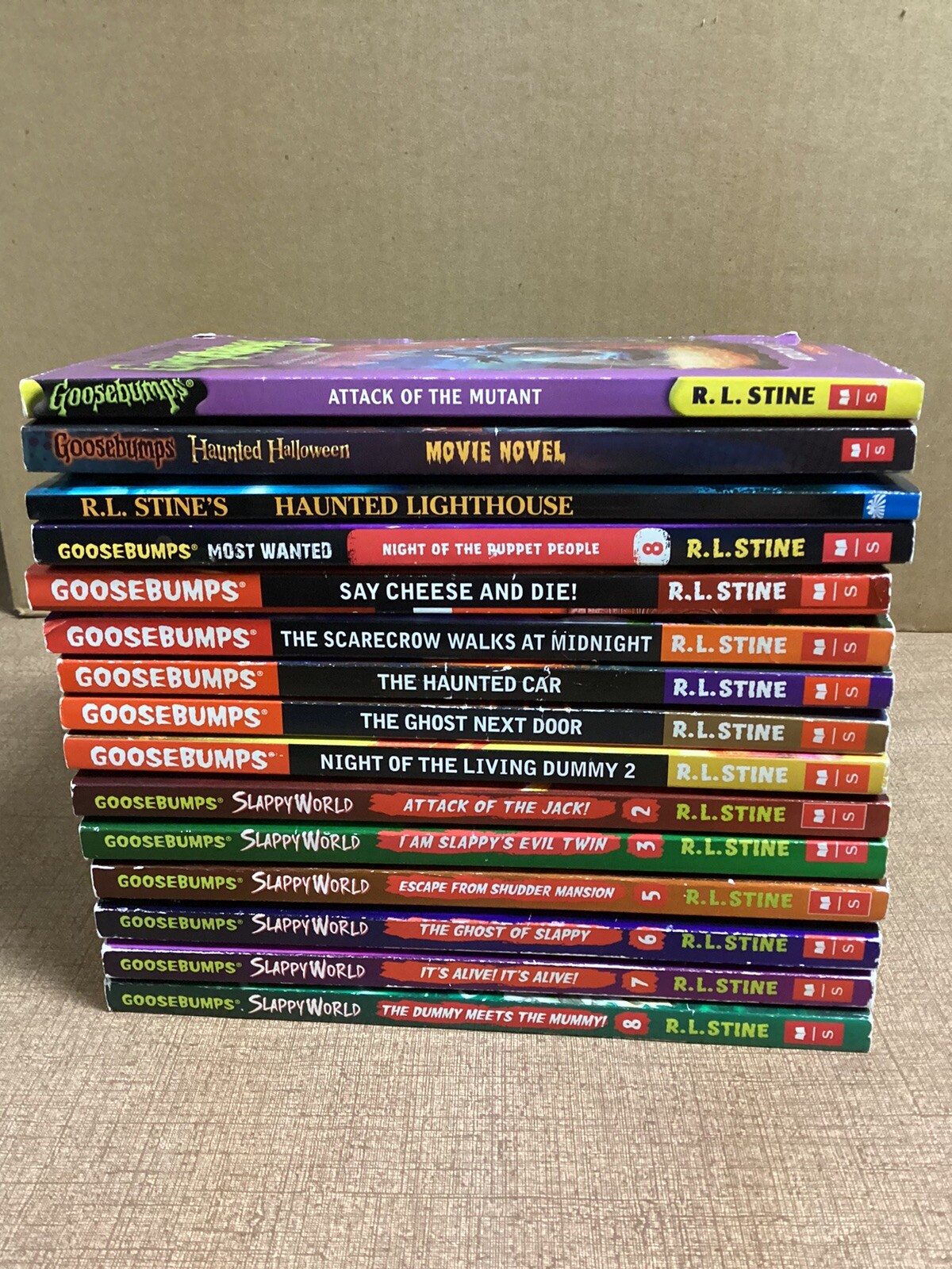 Goosebumps Lot Of 17 Books From Very Good To Excellent Condition Slappy ...