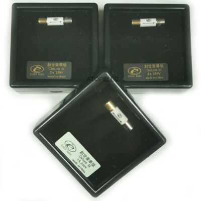 1pc 5×20 CREATE AUDIO Gold Rhodium Plated Deluxe Luxury Nano Fuse 5mm ...